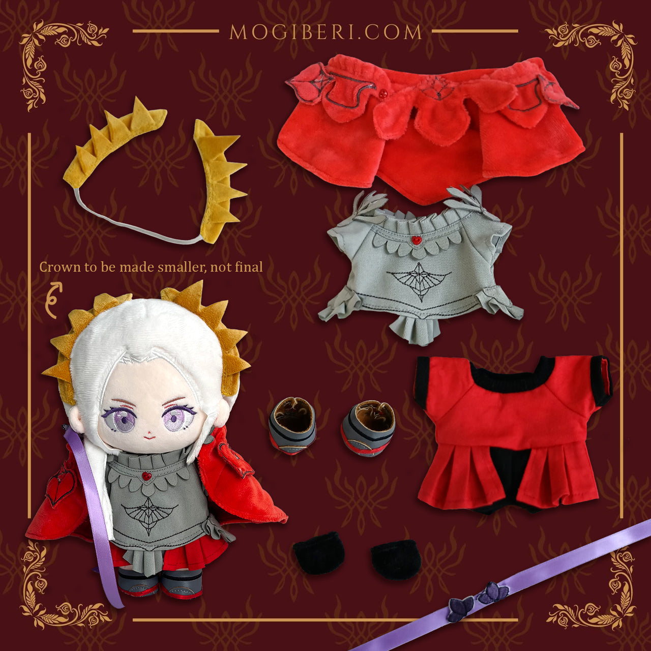FEW3H Edelgard Plush Doll (20cm) – MOGIBERI